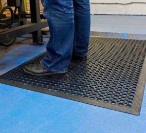 HONEYCOMB RUBBER ENTRANCE MAT - Rubber Flooring Uk